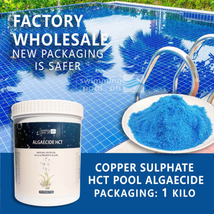 ♦Pool Algaecide for Swimming Pool Powder Copper Sulfate Pentahydratae ...