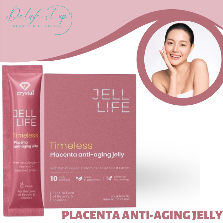 Orignal Jell Life Timeless Placenta Anti Aging jelly by Crystal | Lazada PH