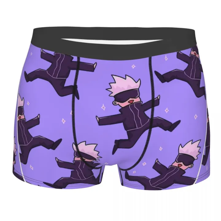 [ELEGANT] Jujutsu Kaisen Adventure Anime Gojo Cute Underpants Homme ...