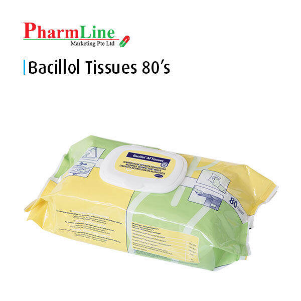 [Hartmann Bacillol AF Tissues 80's] - Disinfection Pre-soaked Tissue ...