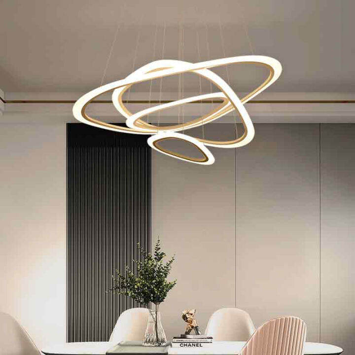 【ENG-LIGHTING】 Nodic Led Pendant Light Dining Chandelier Kitchen Lights ...