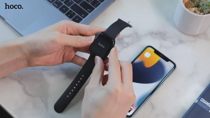 [Hoco ของแท้ ] Hoco Y5 Smart Watch สมาร์ทวอช โทร-รับสายได้ ตรวจการเต้น ...