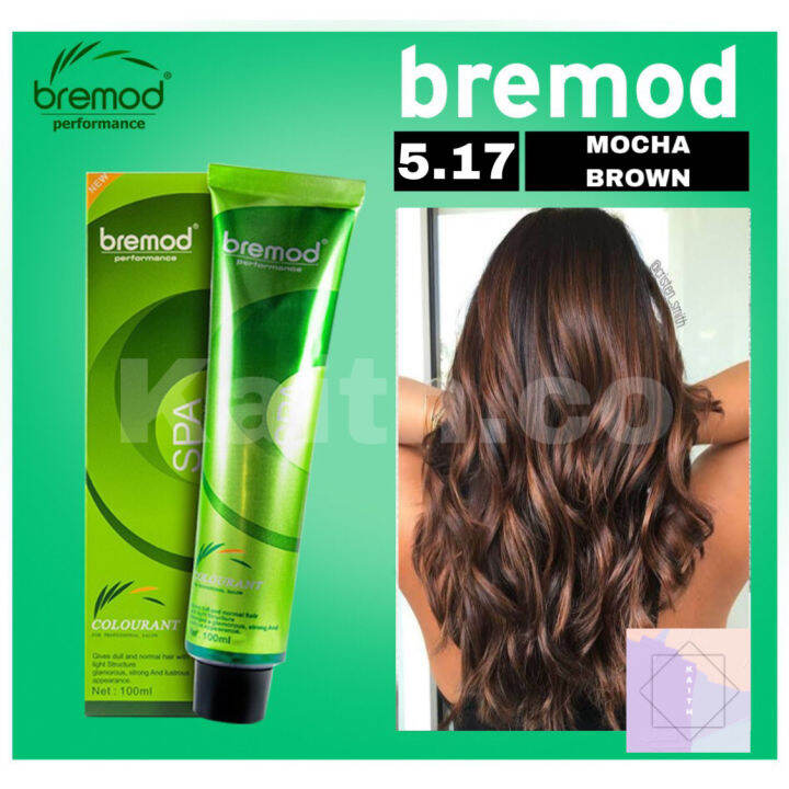BREMOD HAIR COLOURANT SET 5.17 MOCHA BROWN | Lazada PH