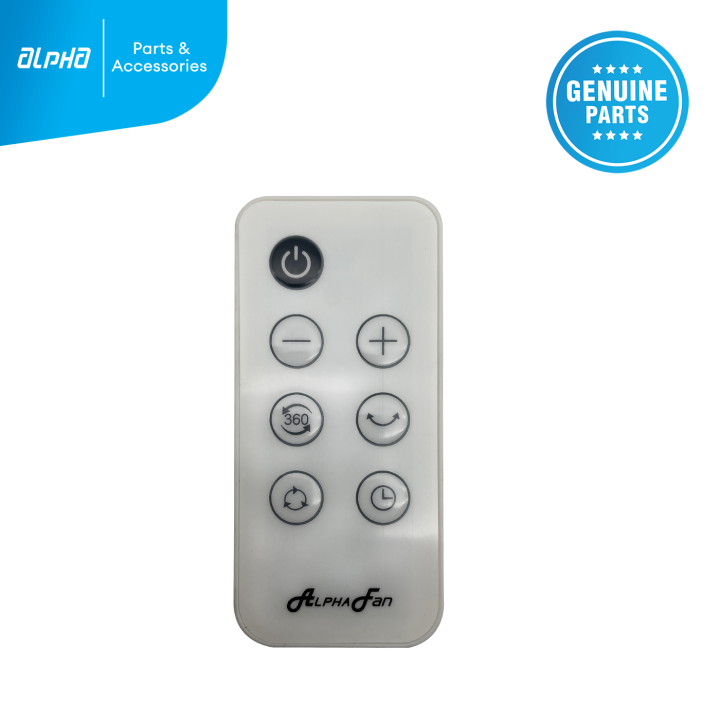 ALPHA AlphaFan Stand Fan Remote Control MOTTO DT/SF360 for DC STAND FAN ...