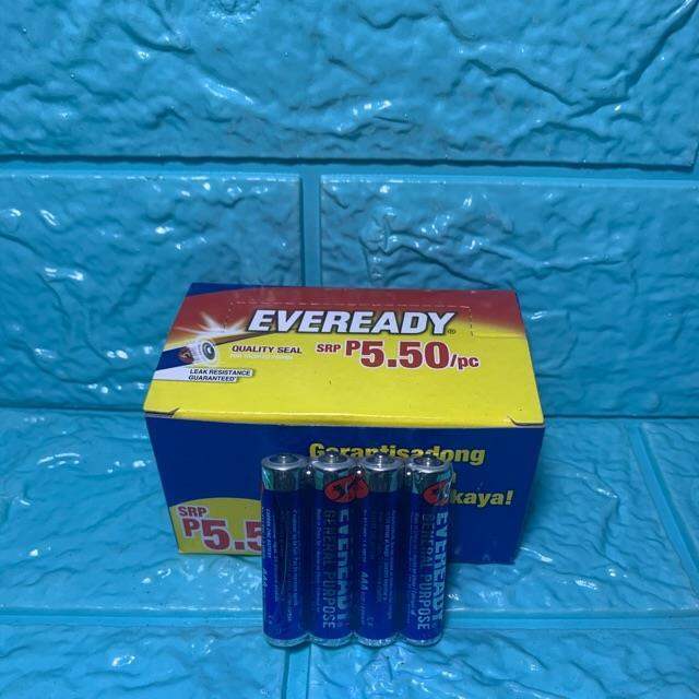 original eveready AAA blue 1 box | Lazada PH
