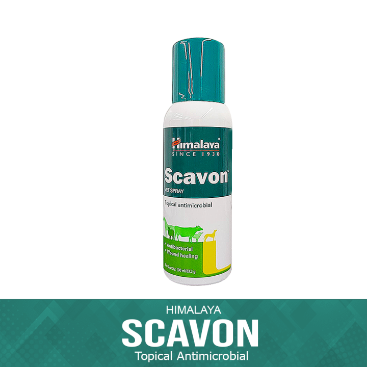 Himalaya Since 1930 Scavon Vet Spray Topical Antimicrobial 100mL ...