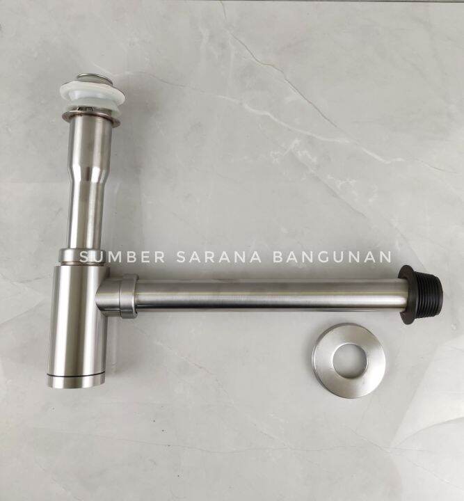 Sifon Botol Stainles SUS 304 / SIfon Tabung SUS304 Avur Pencet | Lazada ...