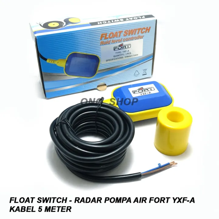 Float Switch - Radar Pompa Air Fort YXF-A - Kabel 5 Meter | Lazada ...
