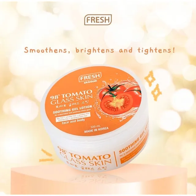Fresh SkinLab 98 Tomato Glass Skin Soothing Gel Lotion | Lazada PH