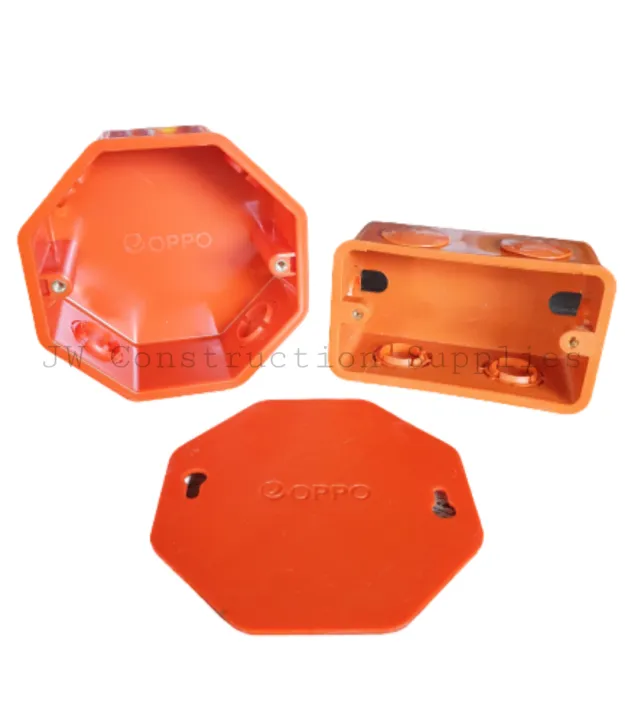 PVC Orange Junction Box/ Utility Box/ Junction Cover | Lazada PH