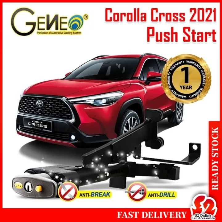 Toyota Corolla Cross 2021 PushStart GENEO Pedal Lock Brake Lock Anti ...