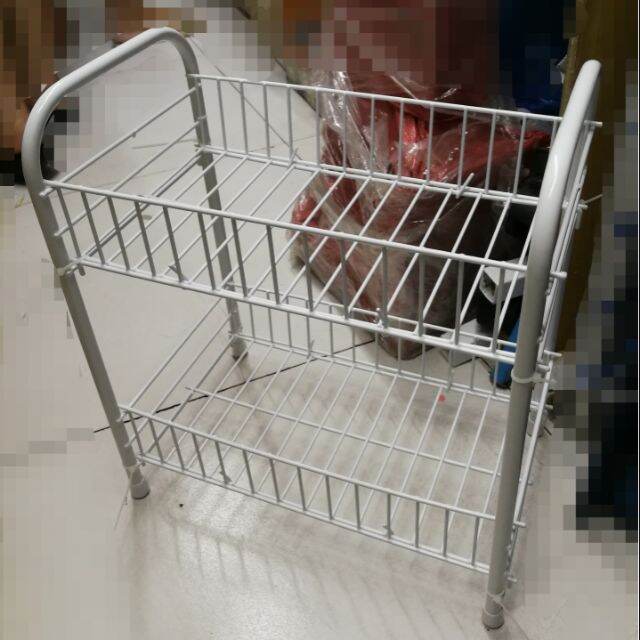 【READY STOCK】 2 Layer Multi-Purpose Shelf Rack | Lazada PH