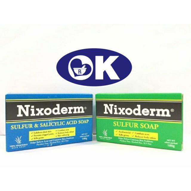 Nixoderm Sulfur and Salicylic Acid Soap 100g | Lazada