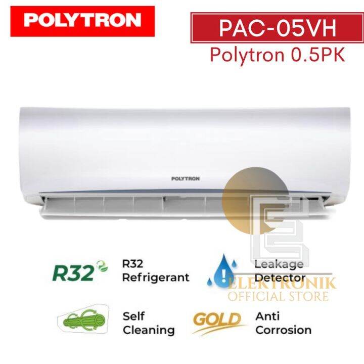POLYTRON AC 1/2 PK PAC 05VH AC STANDART | Lazada Indonesia