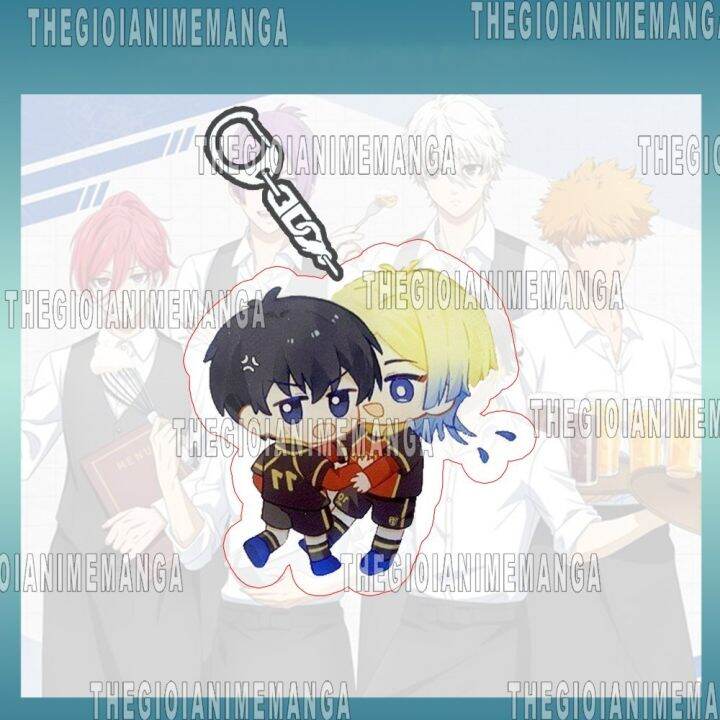 Móc khóa BLUE LOCK ver Michael Kaiser x Isagi Yoichi in hình anime ...