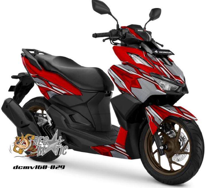 Decal Stiker Full Body Vario 160 New Honda Click 160 Grafis 29-35 ...