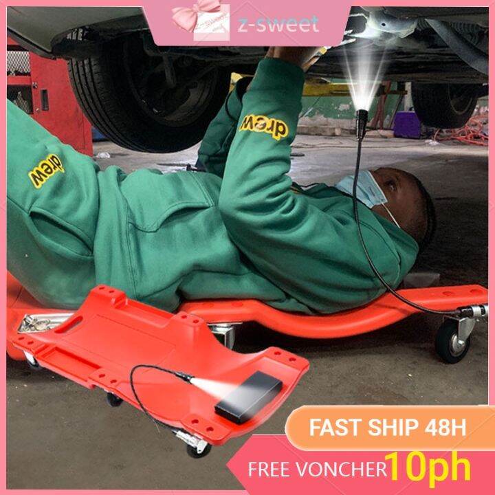 【IN STOCK】Car Creeper Tool Tray Car repair recliner 36 inch with lights ...