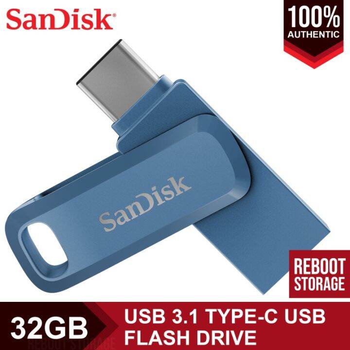 Sandisk Ultra Dual Drive Go USB flash drive 32GB USB Type C OTG 3.1 ...