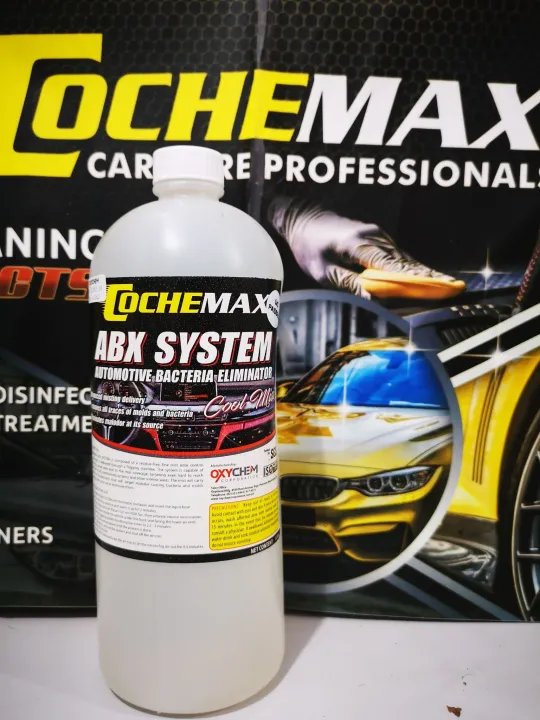 AUTOMOTIVE BACTERIA ELIMINATOR ABX SYSTEM Cochemax 1 Liter is composed ...
