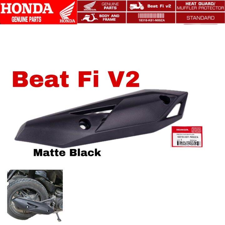 YAMAHA MUFFLER COVER FOR BEAT F.I V2 | Lazada PH