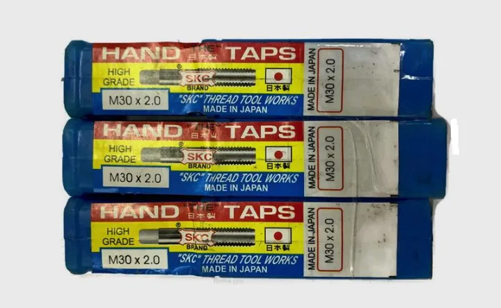 SKC 3 pc. Hand Tap Set M30x2.0 Made in Japan | Lazada PH