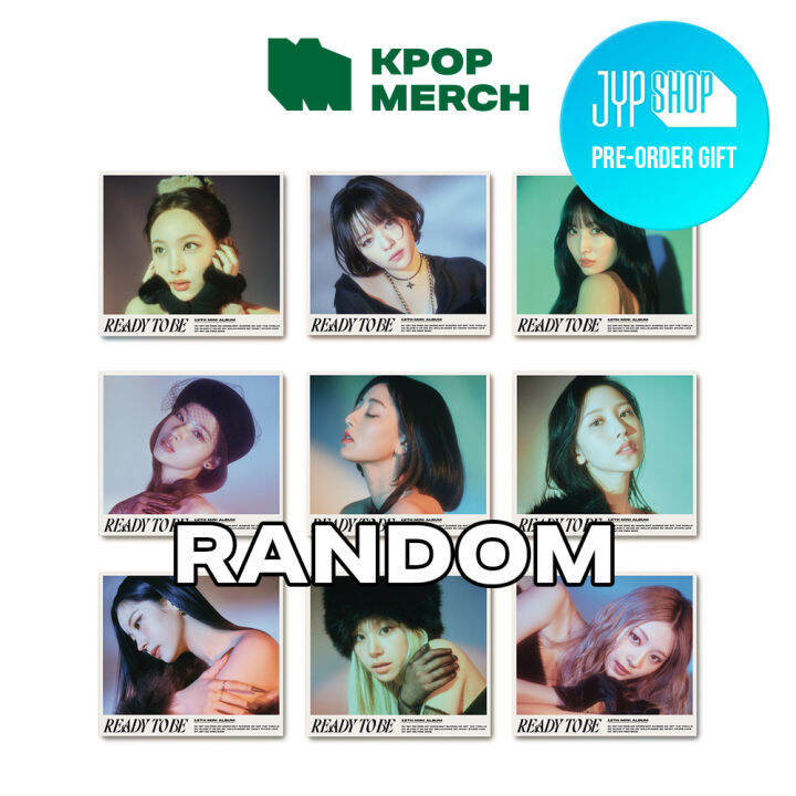 [+JYP gift] TWICE - 12th Mini Album [ READY TO BE ] Digipack Ver. | Lazada.co.th
