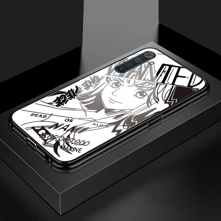 Untuk Realme 6 Pro Anime Sketsa Hitam Putih Seri Sasuke Kakashi Casing ...
