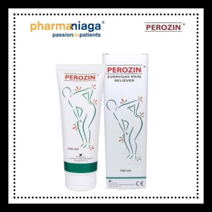 Pain Reliever on muscles & joint Cream - PEROZIN 100ml. Best for Adults ...