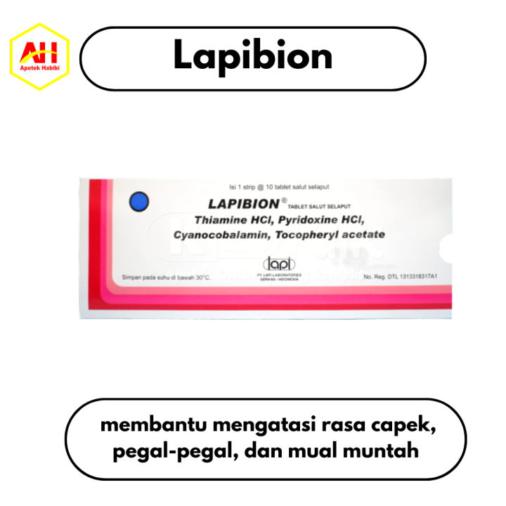 Lapibion Tablet | Lazada Indonesia