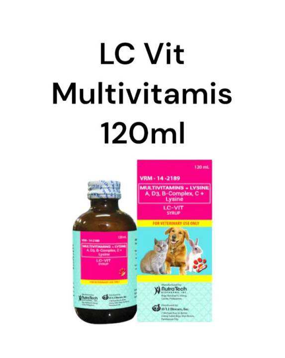 LC VIT PET MULTIVITAMINS 120ml | Lazada PH