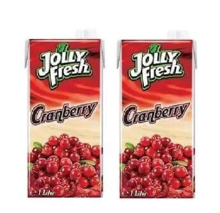 Jolly Fresh 100% Natural Juice Cranberry 1L set of 2 | Lazada PH