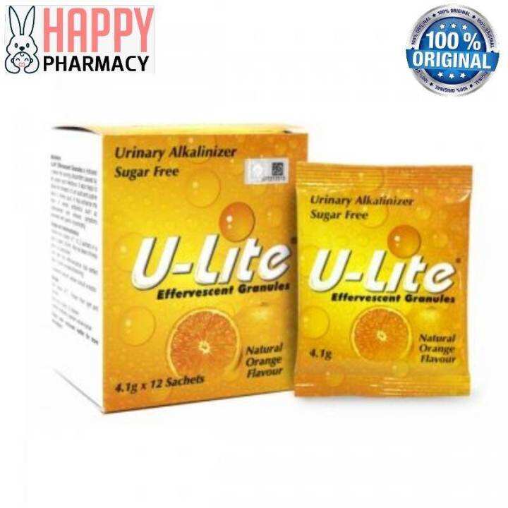 [FAST SHIP] U-Lite Ulite Urinary Alkalinizer Effervescent Granules 4 ...