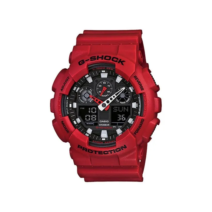 OEM G Shock Red Watch Autolight GA100B-4A | Lazada PH