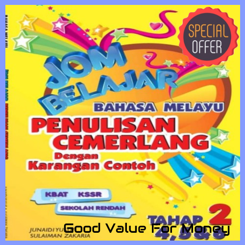 EDISI BARU 2021: Jom Belajar BM Penulisan Cemerlang Tahap 2 Sekolah Rendah (Tahun 4, 5 & 6 ...