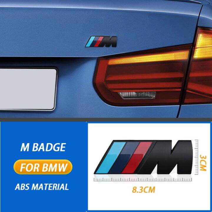 bc BMW Sports Car M Sticker 3D Logo Car Body Rear Badge Sticker For f30 ...