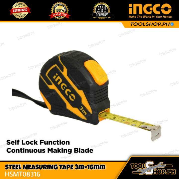 INGCO Steel Measuring Tape 3M | Lazada PH