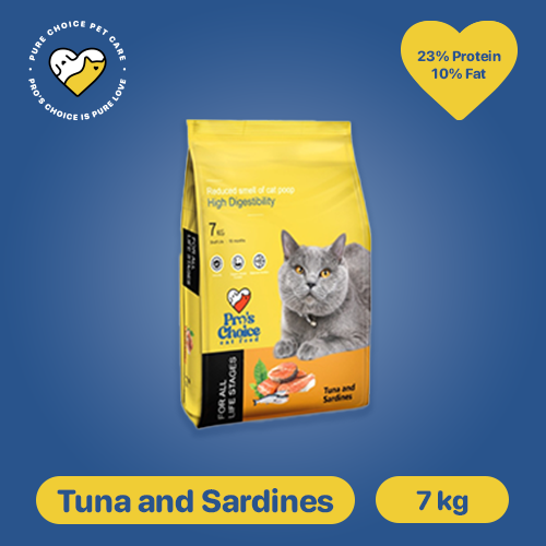 Pro's Choice Cat Food Tuna and Sardines All Life Stages 7kg | Lazada PH