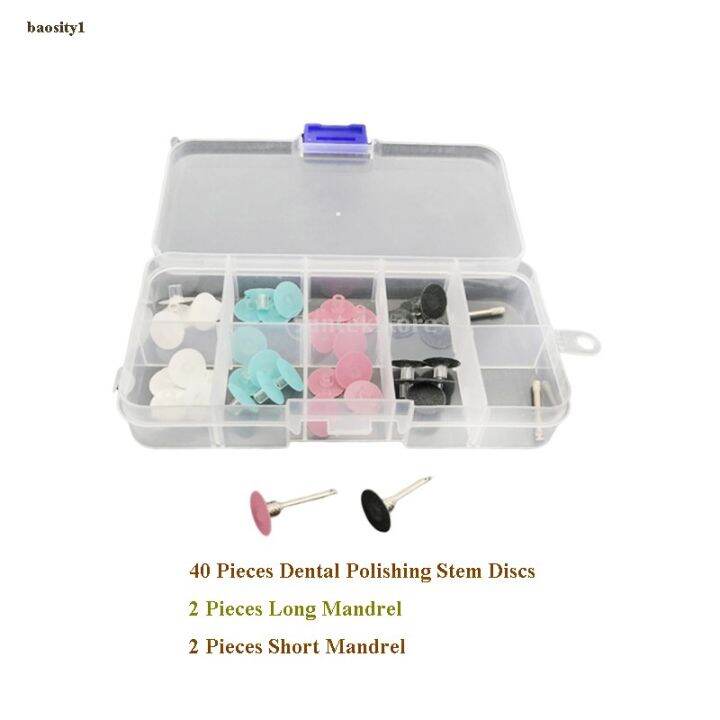 40 Dental Composite Finishing Polishing Stem Discs Assorted Kit + 4 Mandrel | Lazada PH