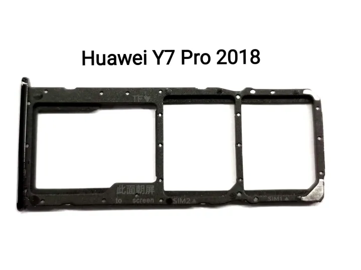 Huawei Y7 Pro 2018 dual sim card tray and sd tray holder sim tray ...