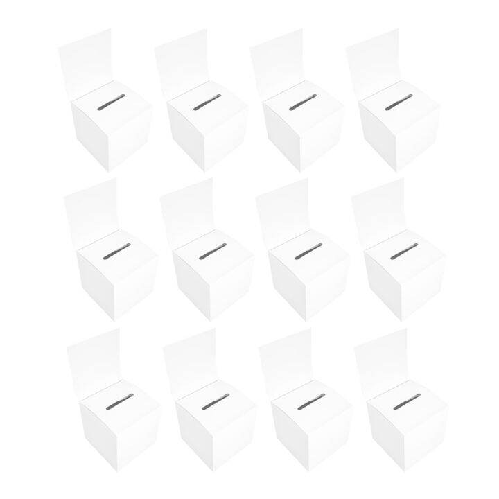 12 Pcs Sweepstakes Ballot Box Donation Box 6 x 6 x 6 Inches | Lazada PH