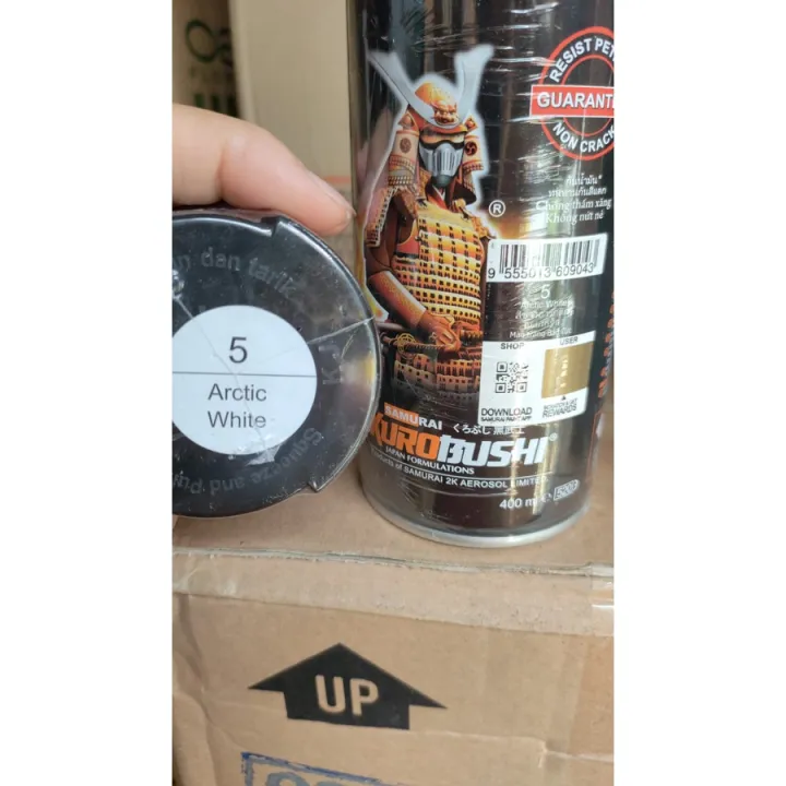 pilok pilox samurai artic white 5 samurai putih artic 400ml | Lazada Indonesia