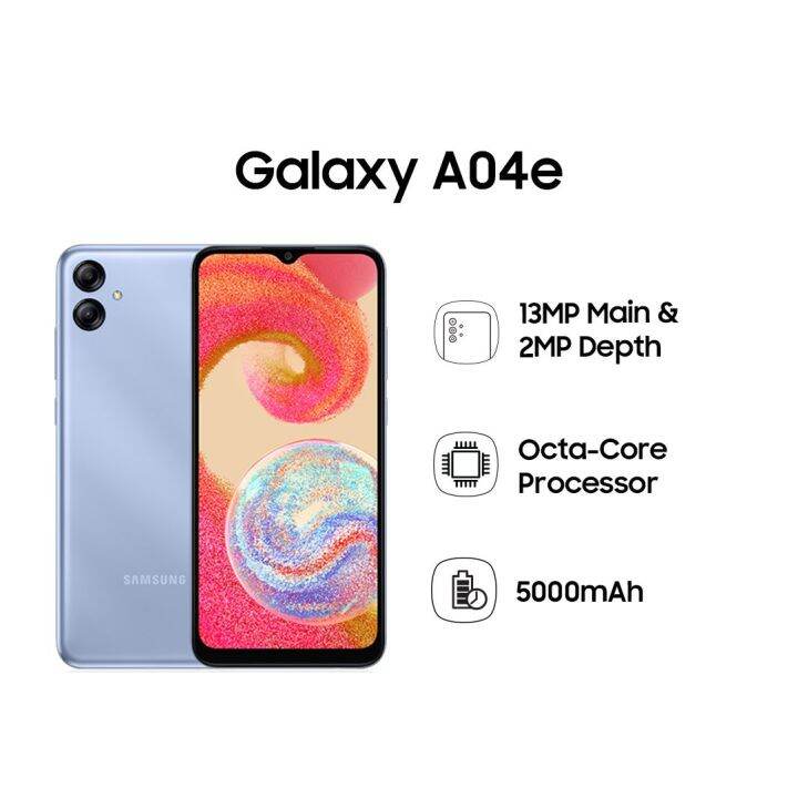 Samsung Galaxy A04E SM-A042F/DS 3/64GB 6,5 Inch Garansi Resmi | Lazada ...