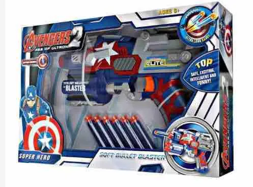 Superhero soft bullet blaster toy | Lazada PH