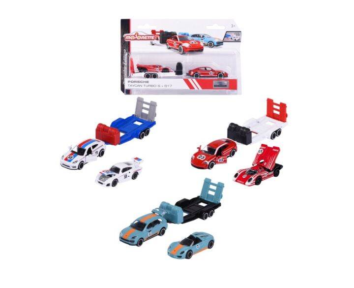 Majorette Porsche Race Trailer Assortment 3-6-asst 212053122 | Lazada.co.th