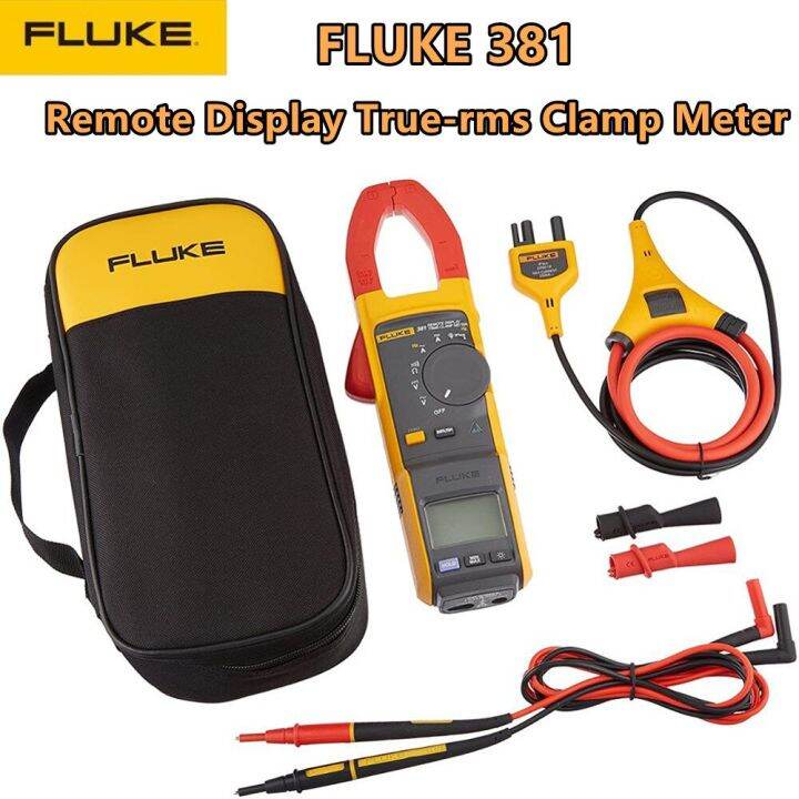 Fluke 381 Remote Display True-rms Clamp Meter IFlex Detachable Jaw ...