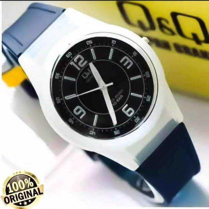 Q&Q Watch Mewah Jam Tangan Unisex Anti Air Free ( Box Ekslusive QQ ...