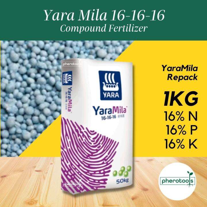 1KG Baja YaraMila 16-16-16 Compound Fertilizer Yara Baja Subur ...