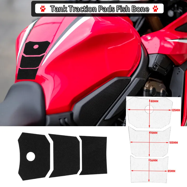 Ultrasupplier Universal Motorcycle Fish Bone Sticker Gas Fuel Tank ...