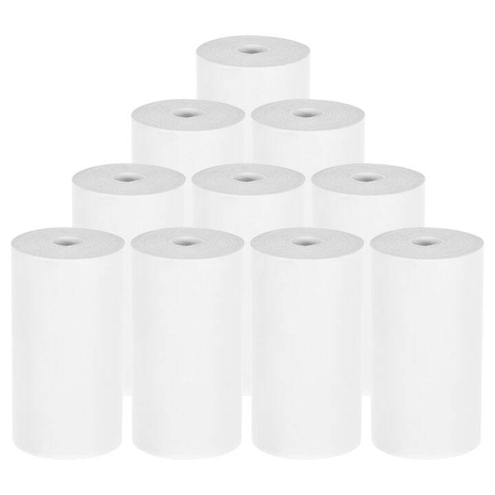 Keykits 10 unit kertas resit Thermal Rolls 57*25mm percetakan tiket ...