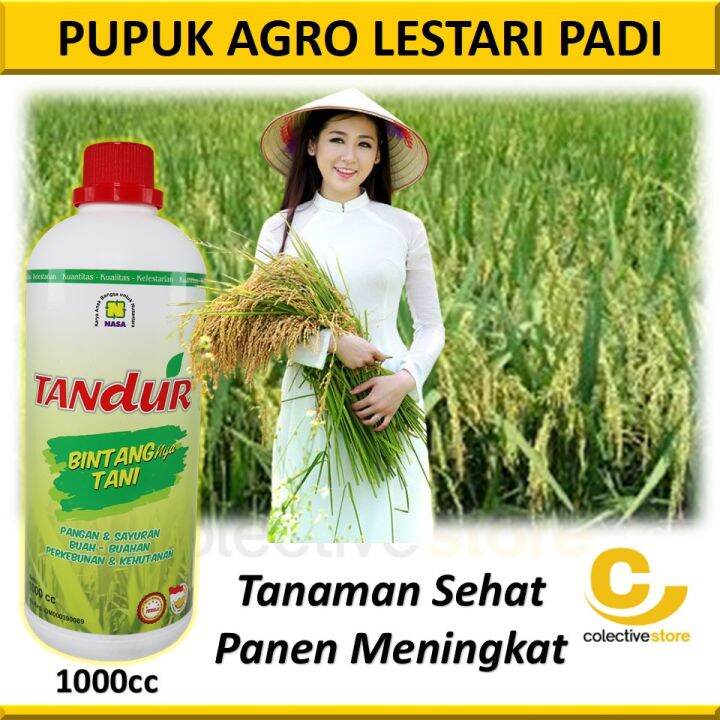 Pupuk 1000cc / Pupuk Agro Lestari Untuk Padi / Pupuk Padi Super Agro Lestari / Penyubur Tanaman ...